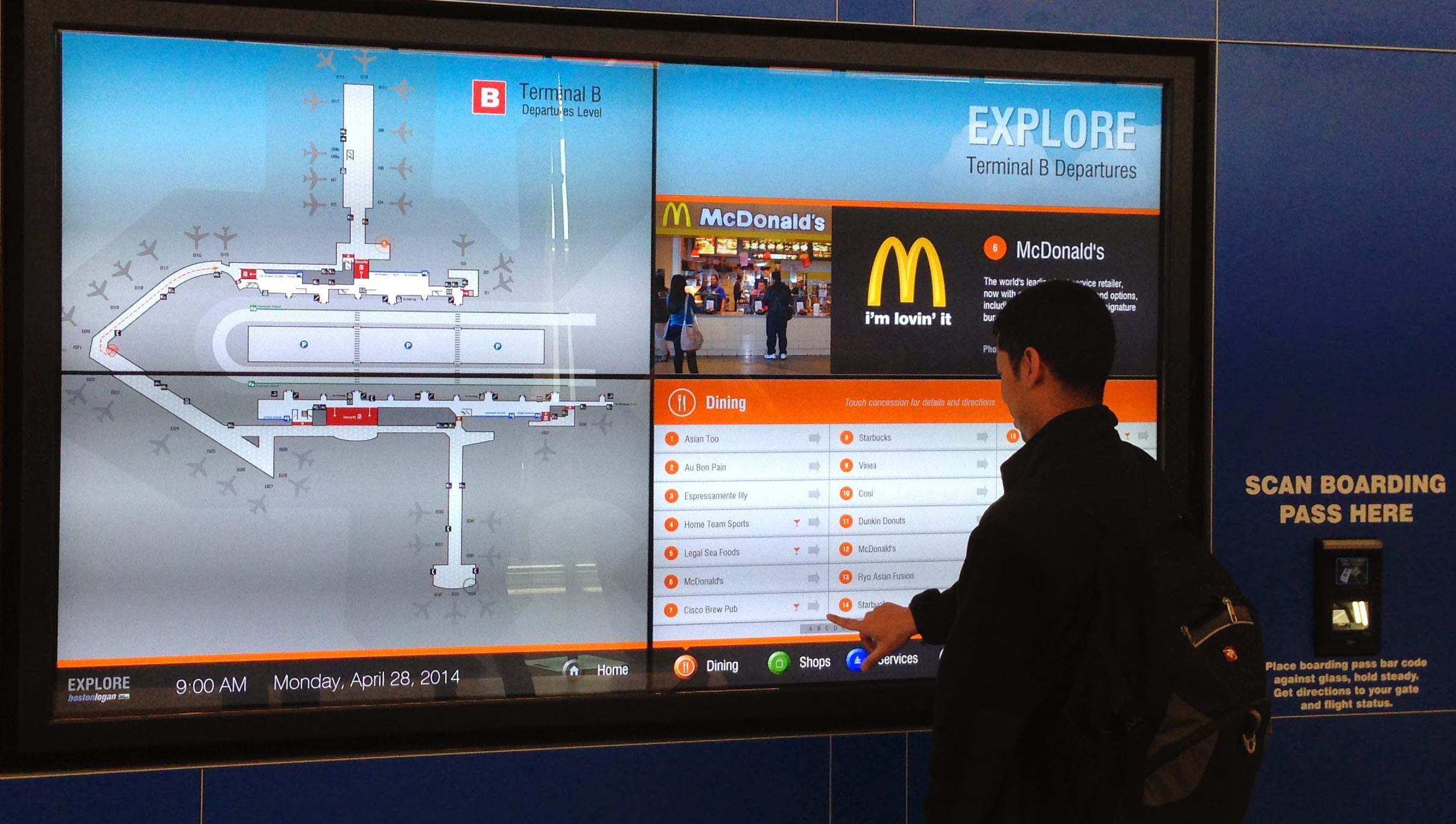 Interactive Directory Wall - Art of Context