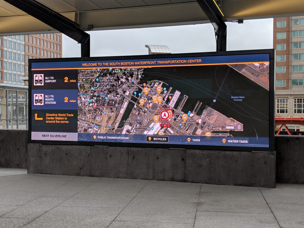 SBWTC Wayfinding Facilitates Transportation - Art of Context